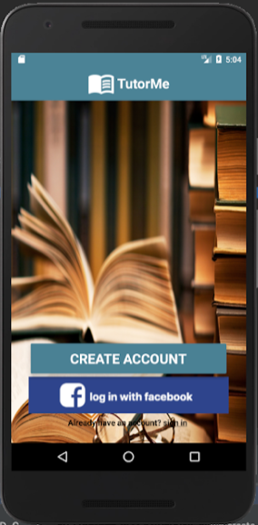 tutorMe Android App | An android application that matches students and ...